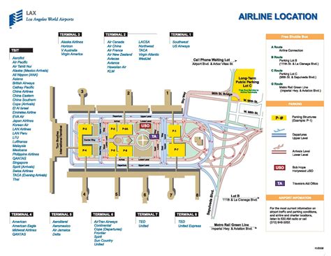 Airfield Operations Film Desk Los Angeles Airport Airport Map Los
