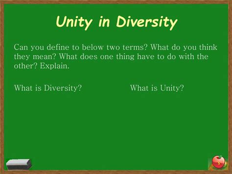 PPT Unity In Diversity PowerPoint Presentation Free Download ID
