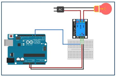 Arduino Relay Connection Download Scientific Diagram