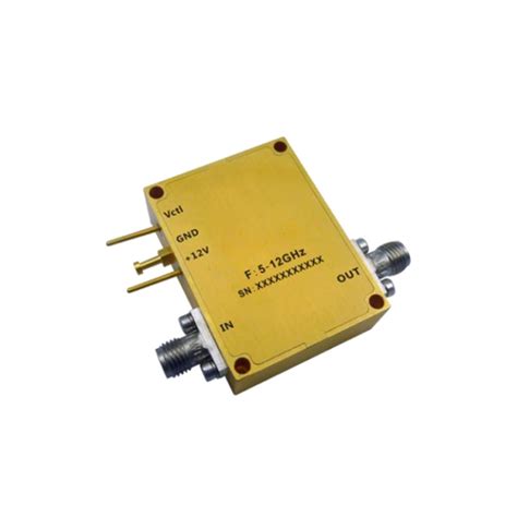 Ultra Wide Band Low Noise Amplifier From GHz To GHz With A Nominal DB Gain NF DB SMA