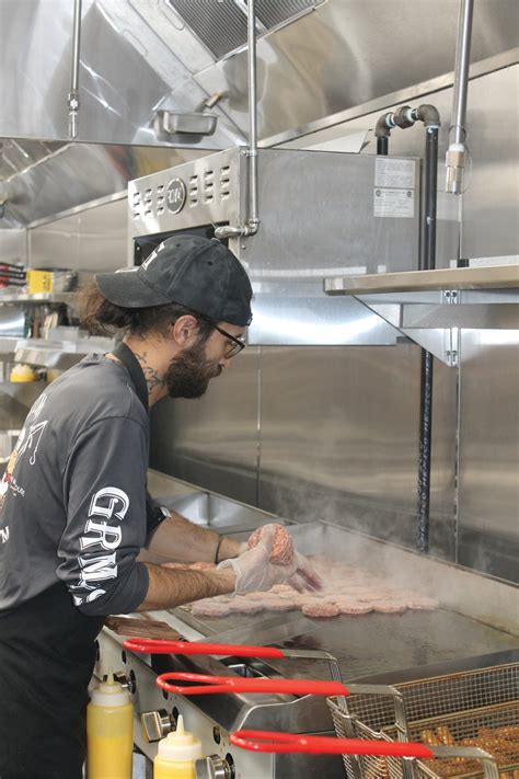 Smiling Hungry Customers Return To Grumpys Clay Today