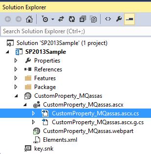Create Custom Web Part Properties With Default Value In SharePoint 2013