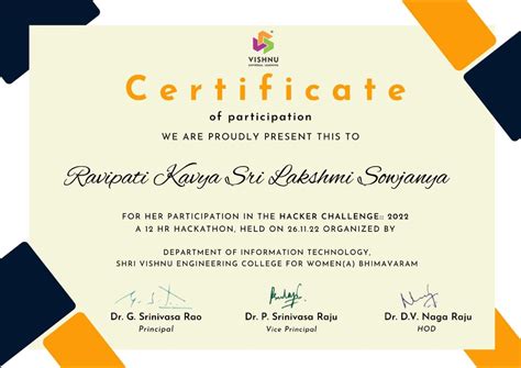 Kavya Sri Lakshmi Sowjanya Ravipati On Linkedin Hackathon