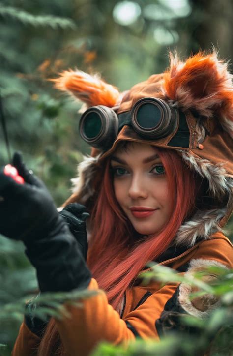Girl Cosplaying Teemo From League Of Legends By Coolarts223 On Deviantart