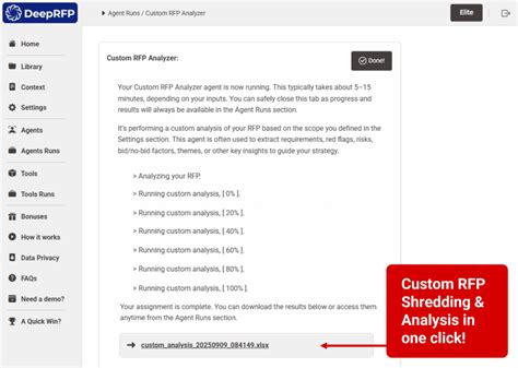 Rfp Shredding Software Ai Rfp Analysis And Rfp Analyzer