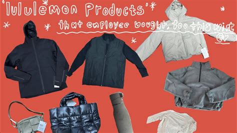 Ep4 이번겨울 룰루레몬에서 뭐사지 룰루레몬직원추천템 룰루레몬에서 연말선물 Youtube