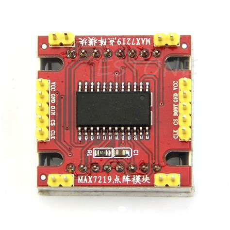 Электронный шаблон Max7219 Led Dot Matrix Display Module модуль отображения Spi с трехпроводным