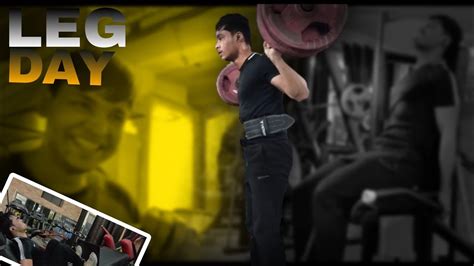 🗣️ Fitness Vlog Leg Day Workout 🦵 Vlog Youtube