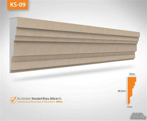 фасадни декоративни профили Строителни материали София Изработени от плътен пенополист