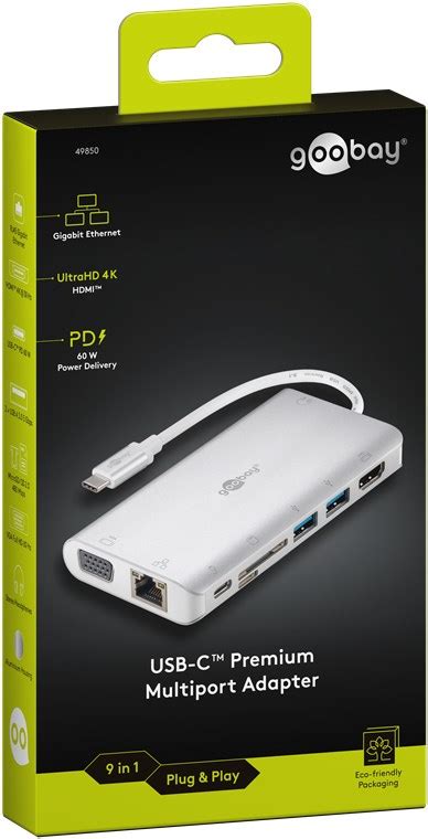 Goobay USB C Premium Multiport Adapter