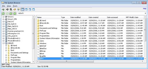 OSForensics File System Browser Explorer Like Navigation Of Supported File Systems On