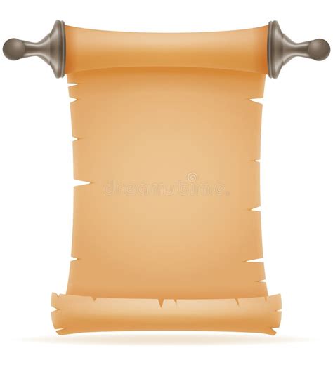 Old Paper Scroll Vector Illustration Stock Vector Illustration Of Label Graphic 103949266