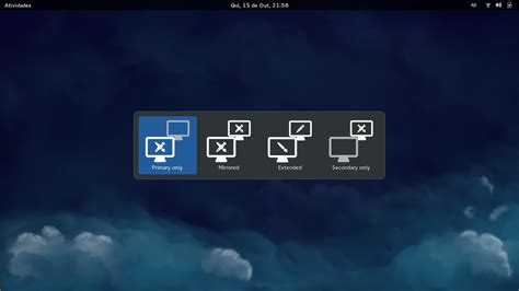 Display Switcher GNOME Shell Extensions
