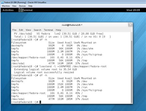 Resize A Fedora Centos Or Windows Dynamic Guest Virtual Disk Vdi In