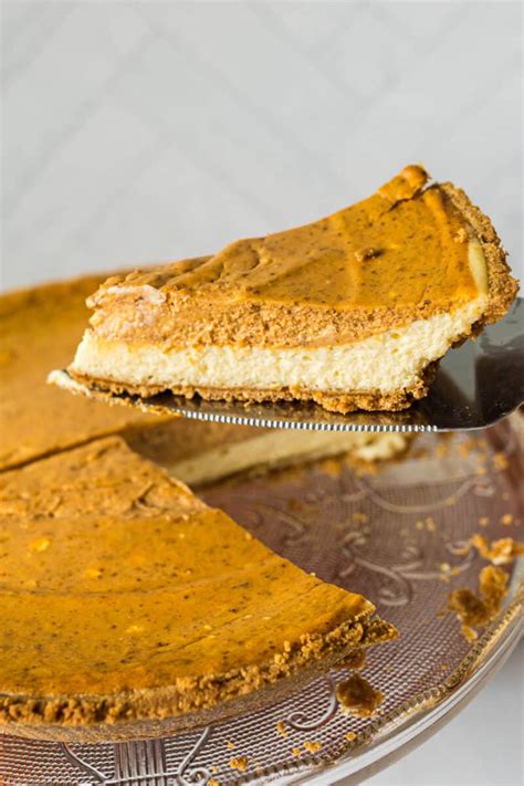 Layered Pumpkin Cheesecake