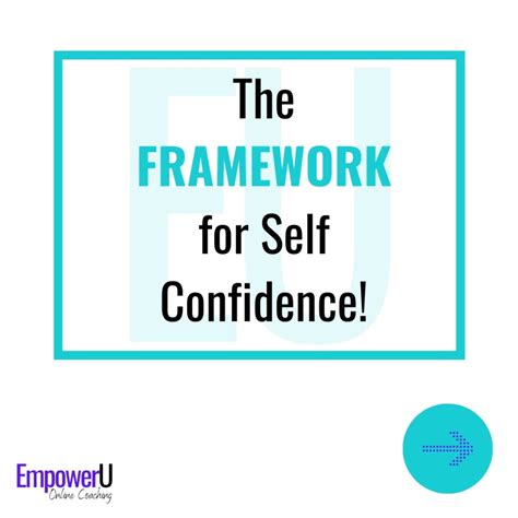 The Framework For Self Confidence Eric Gahan