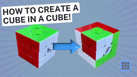 Cube In A Cube Pattern 3x3 Cube Youtube