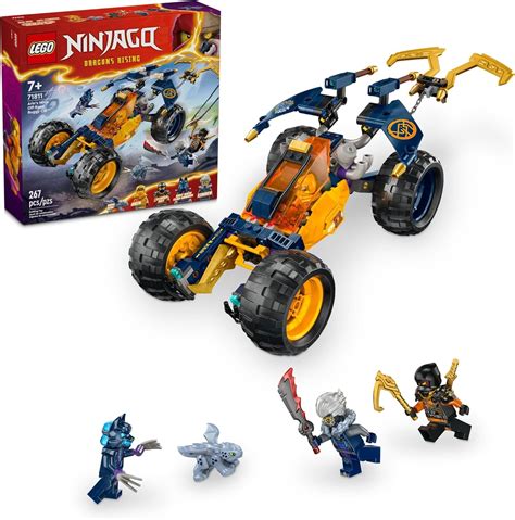 Amazon Com Lego Ninjago Arins Ninja Off Road Buggy Car Toy With Minifigures Building Set