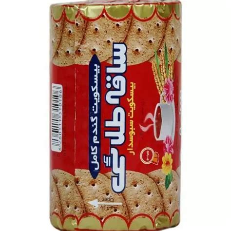 خرید و قیمت بیسکویت گندم کامل ساقه طلایی مینو 200 گرم بسته های ده عددی از غرفه مواد غذایی حبوبات