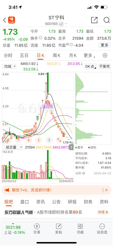 牛气冲天st宁科600165股吧东方财富网股吧