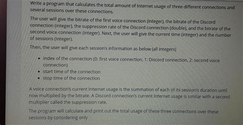 Solved Write A Program That Calculates The Total Amount Of