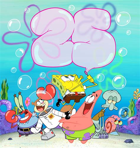 Nickalive Nickelodeon Unveils Happy 25th ‘spongebob Squarepants