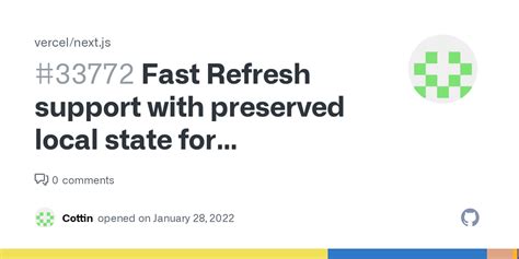 Fast Refresh Support With Preserved Local State For Coffeescript
