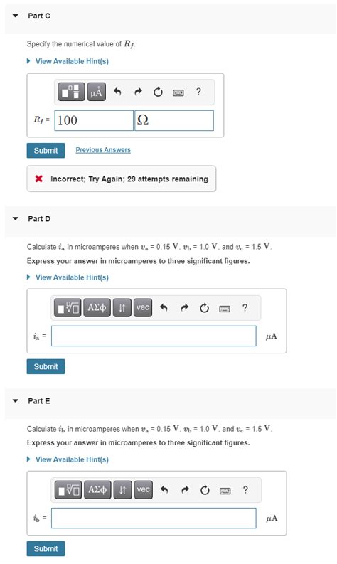 Solved Specify The Numerical Value Of Rb Express Your