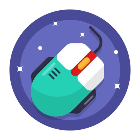 computer mouse generic circular icon