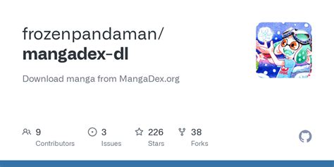 Github Frozenpandamanmangadex Dl Download Manga From