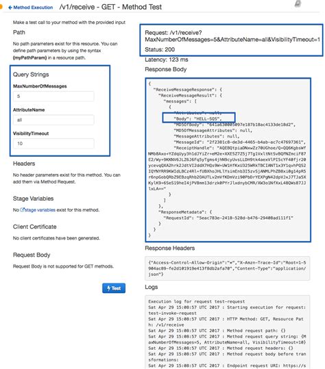 creating an aws service proxy for amazon sqs