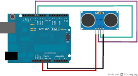 Ультразвуковий датчик відстані Hc Sr04 купити в Києві та Україні