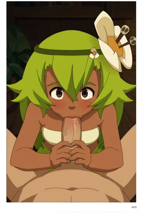 Rule 34 Ai Generated Amalia Blush Brown Eyes Dark Skin Fellatio