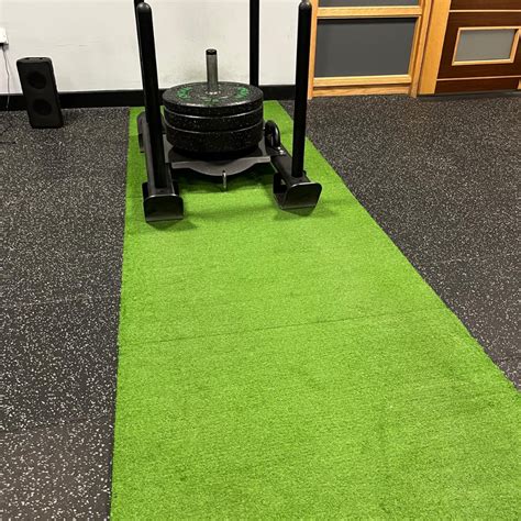 30mm Interlocking Artificial Grass Tile Adhesive Free Acoustic Best Gym Flooring