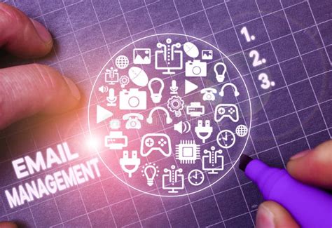 Word Writing Text Email Management Business Concept For Systematic