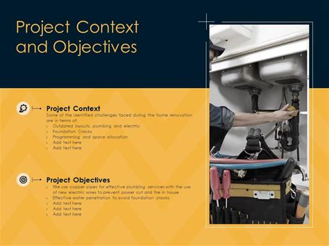 Project Context And Objectives Ppt Powerpoint Presentation Portfolio Visuals Powerpoint