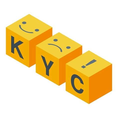 Premium Vector Kyc Document Icon Isometric Vector Customer Know