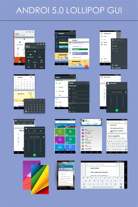 Android Lollipop Ui