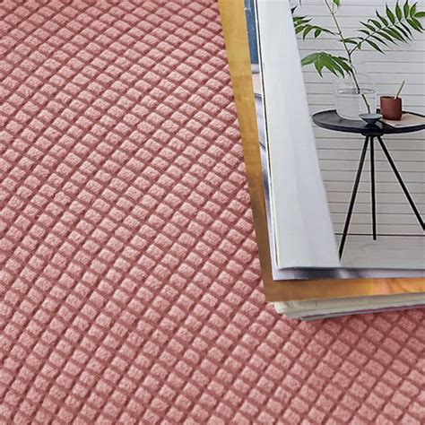 Badu Bg Калъфка за стол с високо поларено руно Плътен цвят Спандекс Калъфка за офис стол