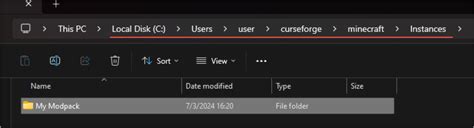 How To Move Your Minecraft Modding Folder Curseforge Support