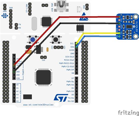 Vl53l0x And Stm32 Nucleo Mbed Example