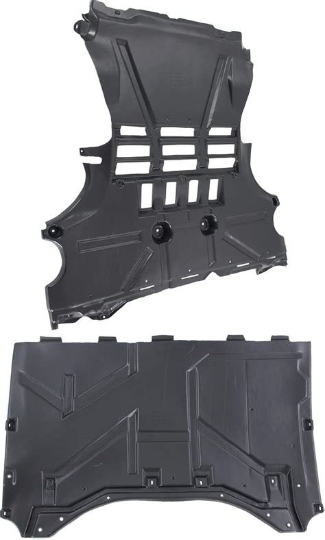 Garage Pro Engine Splash Shield Set Of 2 Compatible With