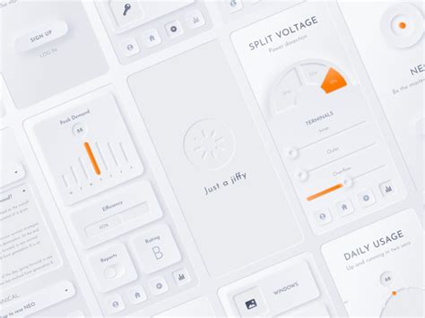 3 Useful Tips For Designing Neumorphic Interfaces Soft Ui Ui Kit App Design Ui Elements