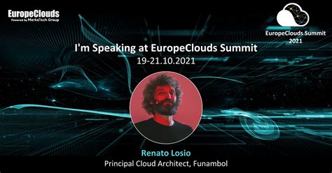 Europeclouds Summit 2021 Renato Losio