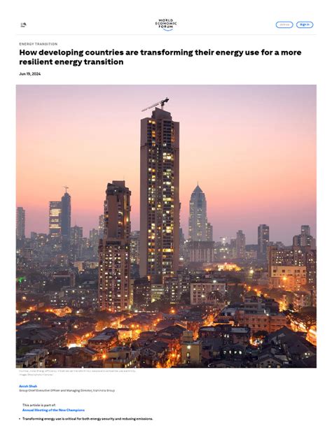 Why Energy Efficiency Is As Important As Renewables Growth World