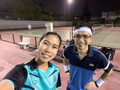 พี่โต้ง Two Pee เอ้ยยย พี่โต้ง Chatree ครูแนน สอนเทนนิส