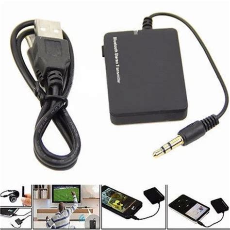 Wireless Portable Bluetooth Stereo Music Transmitter Not A Receiver For 3 5mm Audio Devices