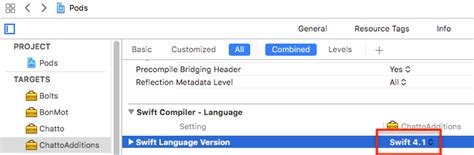 Ios Compile Error Header Chattoadditions Swifth Not Found Stack