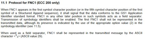 DataMatrix Inserts Wrong Character For FNC1 Issue 41 Micjahn ZXing Net GitHub
