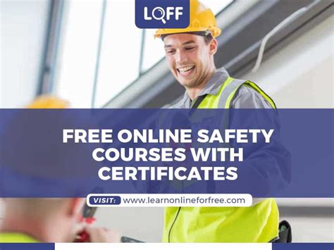 14 Free Online Safety Courses With Certificates Learn Online For Free